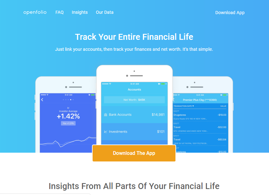 Openfolio: Open your perspective, open your portfolio.