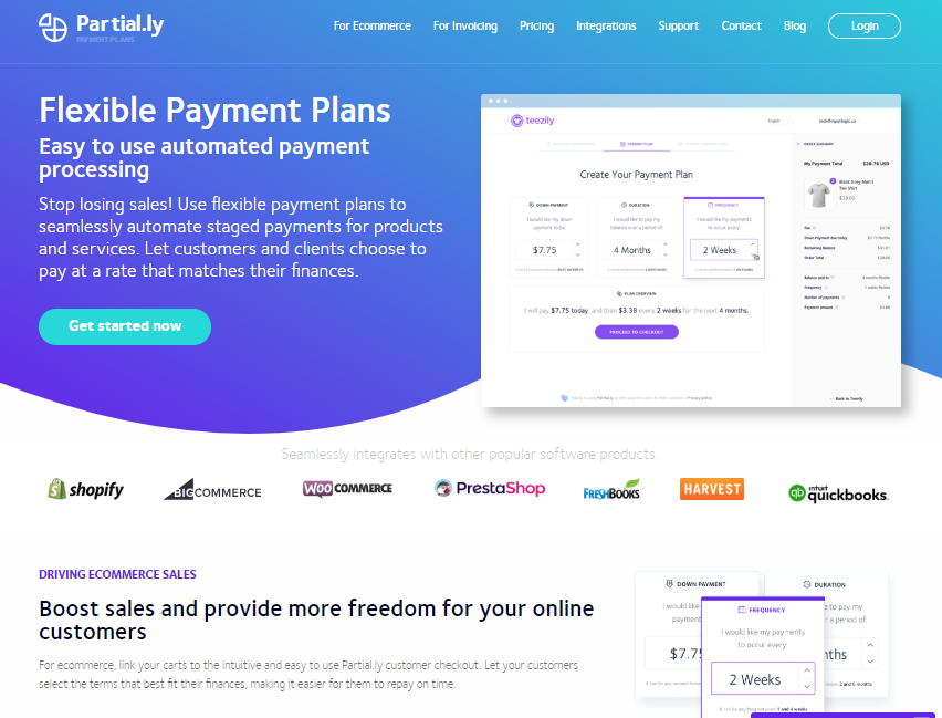 Partial.ly: Payment Plan Software