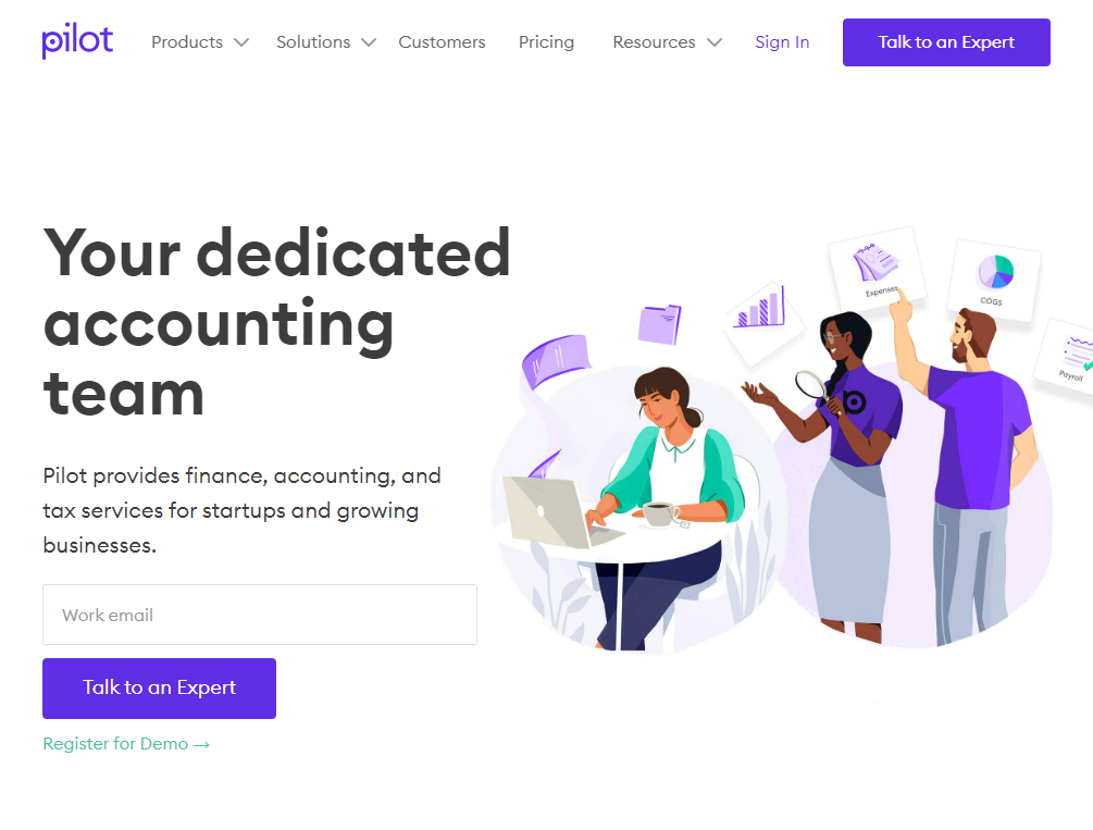 Pilot: Get your finances right with Pilot.