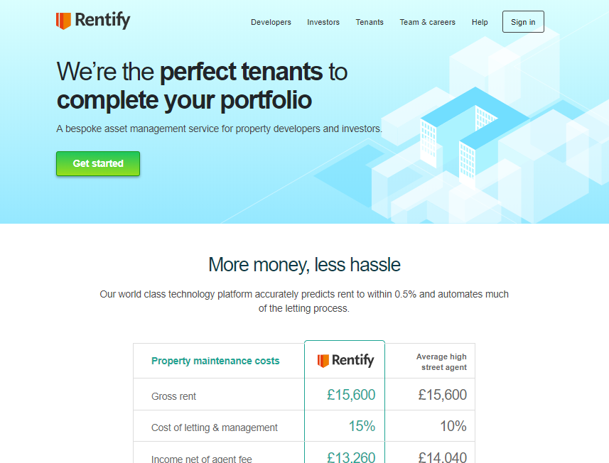 Rentify: Rentify is an online platform that helps individuals market ...