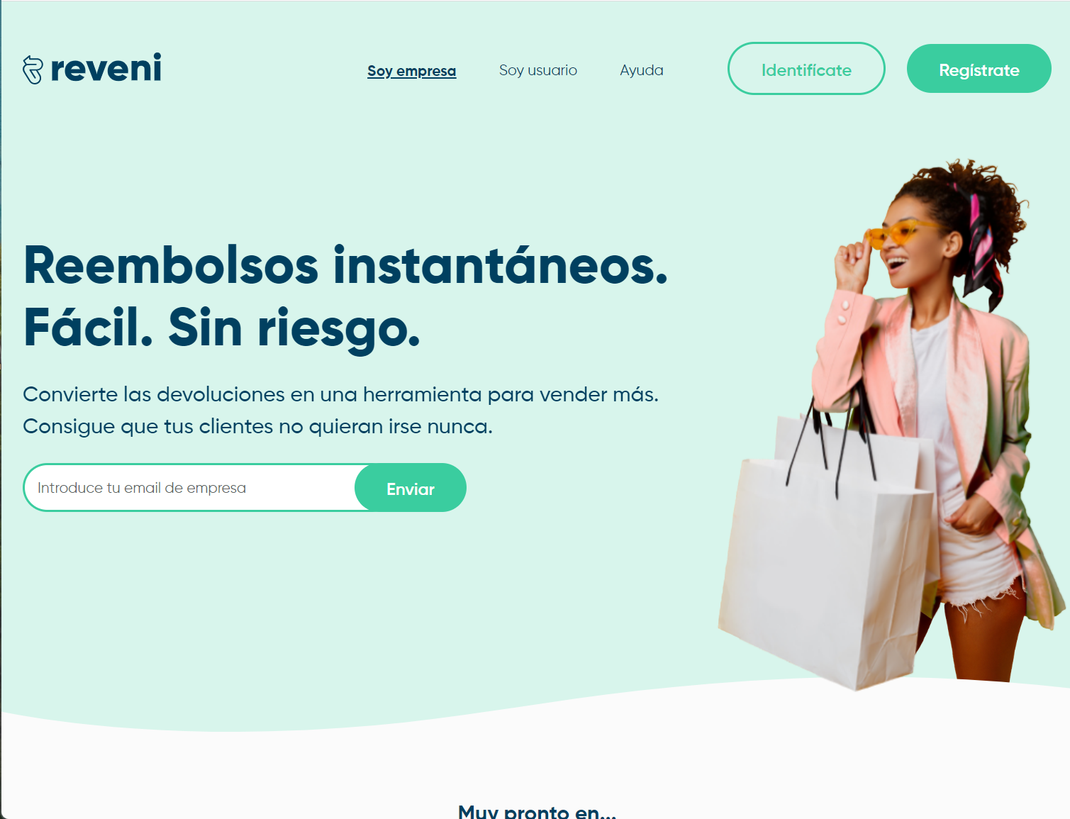 Reveni: Reembolsos instantáneos. Fácil. Sin riesgo. Convierte las ...