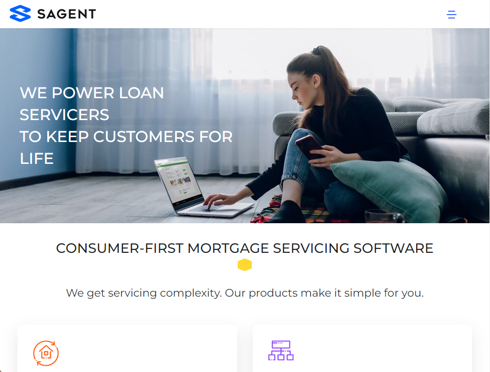 Sagent: Smarter, faster loan servicing at scale.