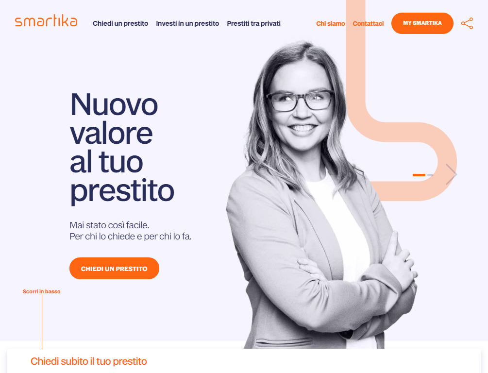 Smartika: Prestiti tra privati: Migliori Tassi, Insieme