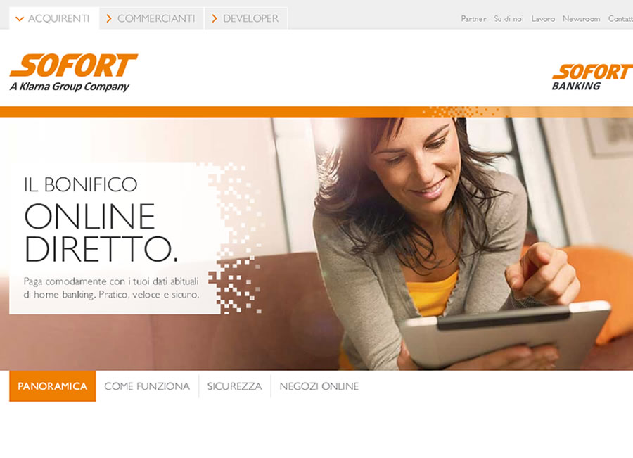 Sofort: Paga comodamente con i tuoi dati abituali di home banking ...