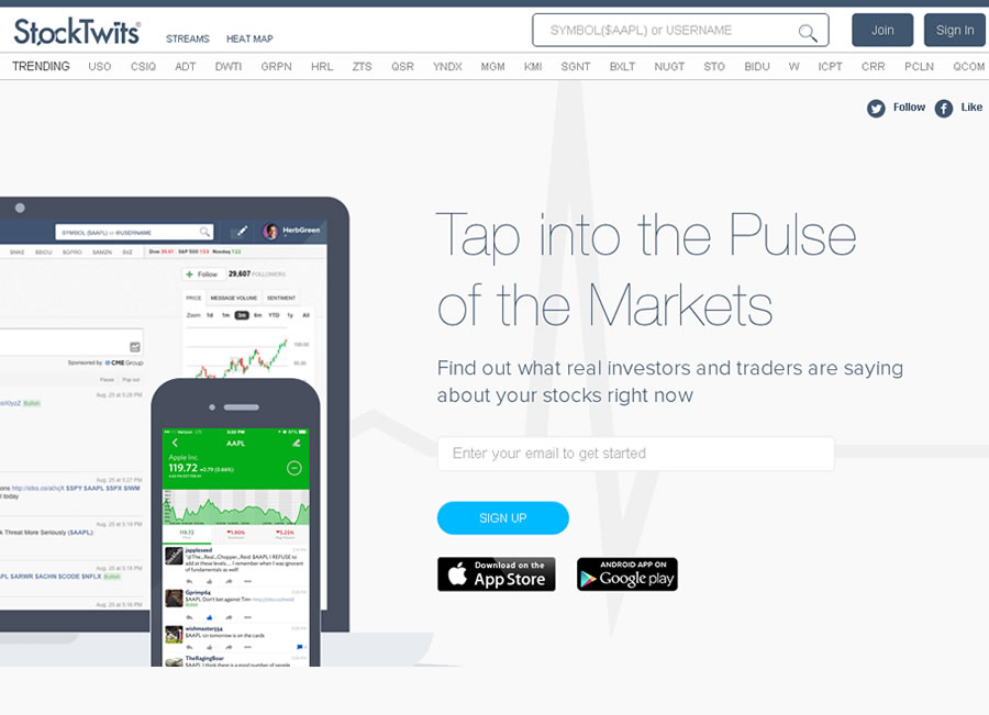 StockTwits: Tap into the Pulse of the Markets