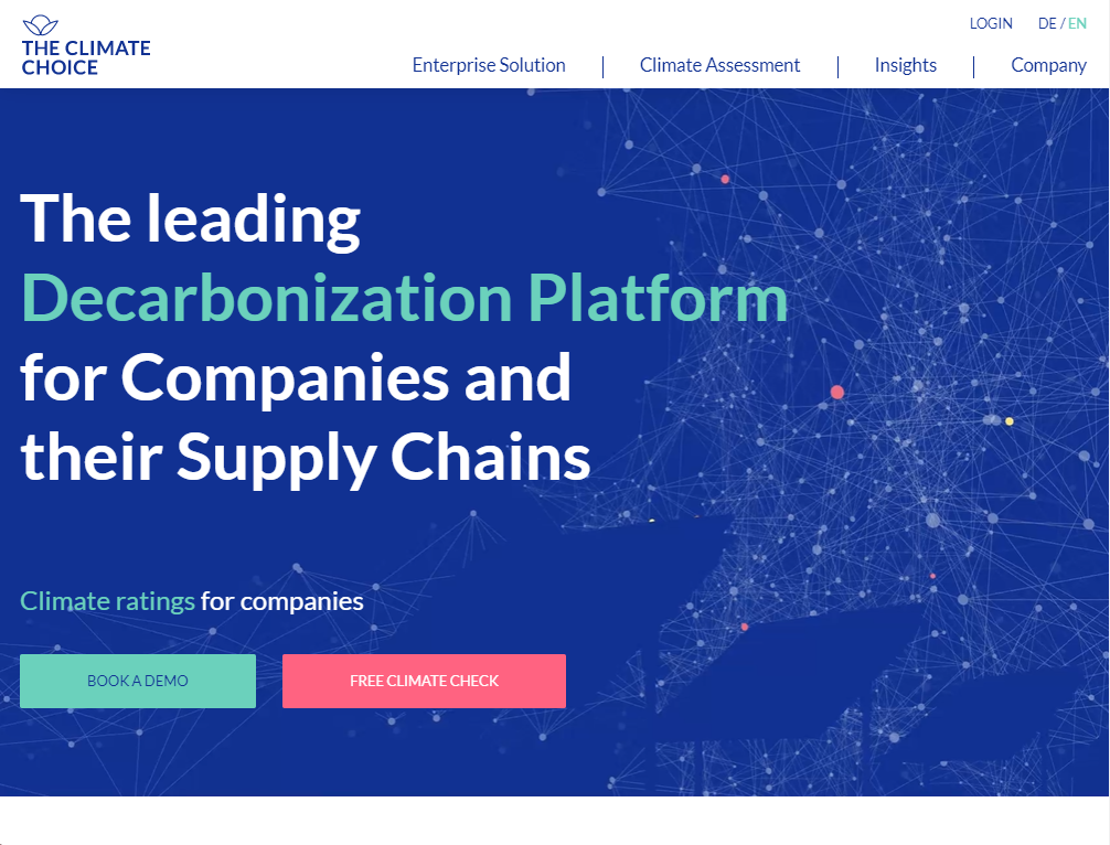 The Climate Choice: The Leading Climate Data Platform for Companies ...