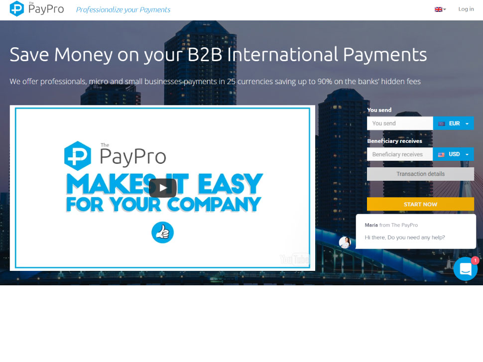 The PayPro: Save Money on your B2B International Payments