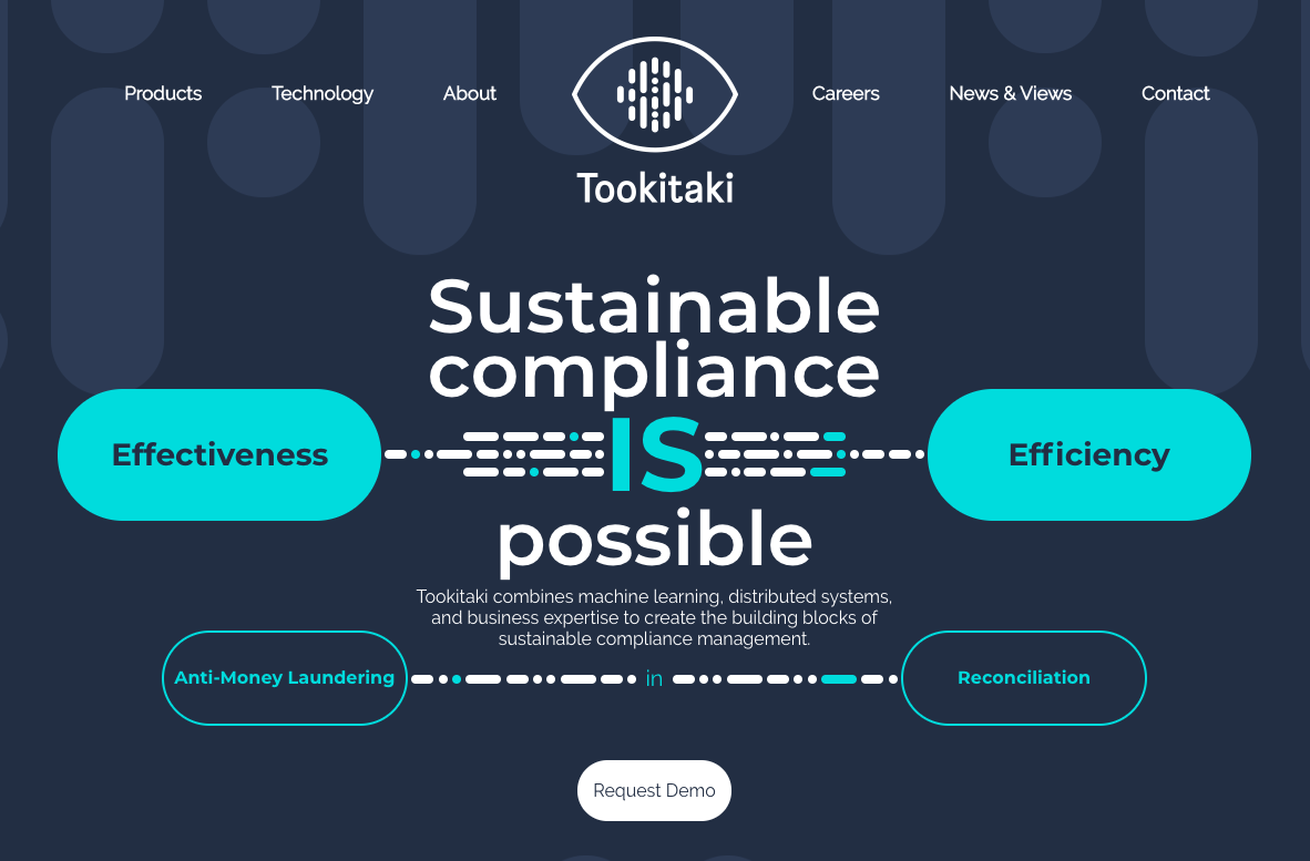 tookitaki: Sustainable compliance IS possible.