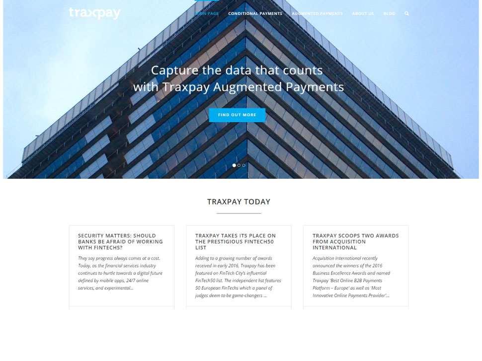 Traxpay: Traxpay offers a platform that facilitates 24/7 B2B payments ...