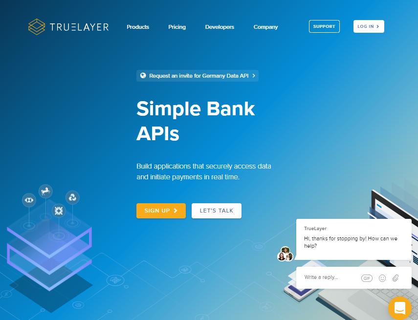 TrueLayer: Simple Bank APIs