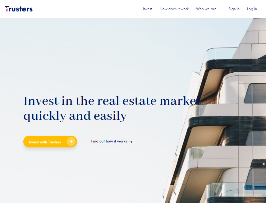 Trusters: Investi nel mercato immobiliare in modo semplice e veloce