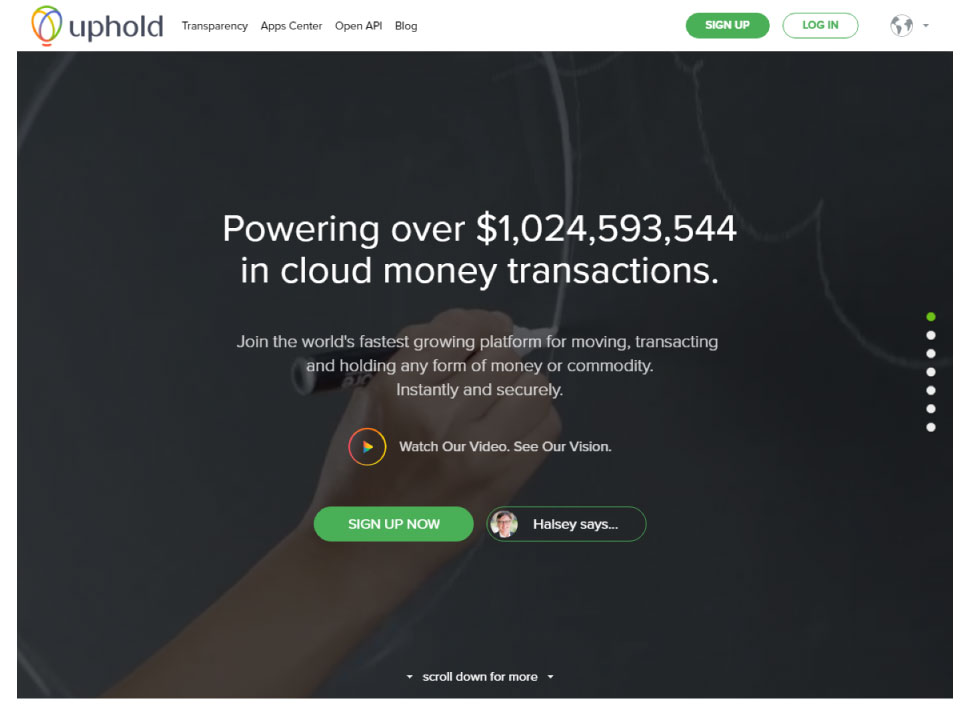 UpHold: Join the world's fastest growing platform for moving ...
