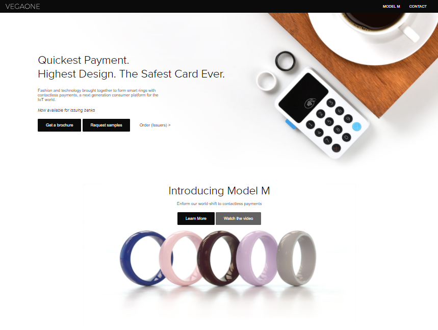 VEGA: Quickest Payment. Highest Design.