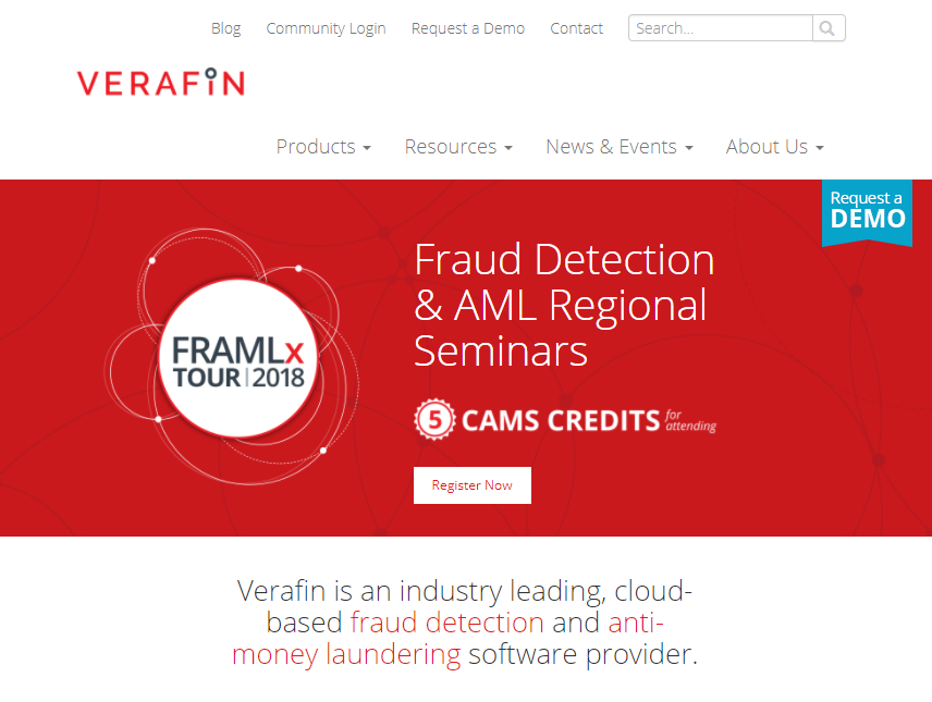 Verafin: Verafin provides compliance, anti-money laundering, and fraud ...