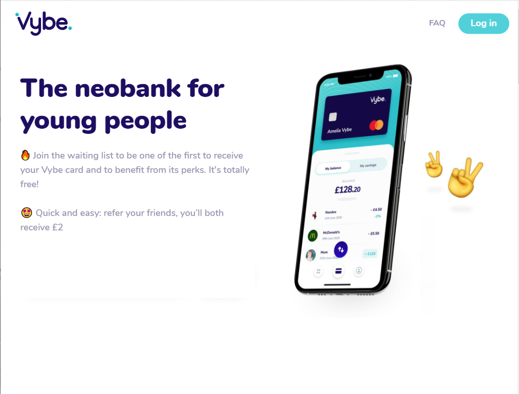 Vybe: The neobank for young people