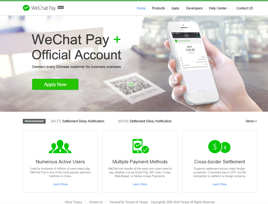 WeChat Pay: Connect every Chinese customer for business overseas