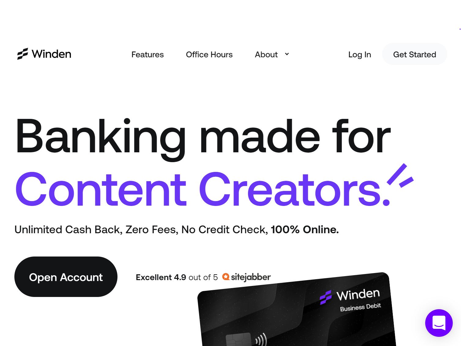 Winden: Banking for the internet economy.