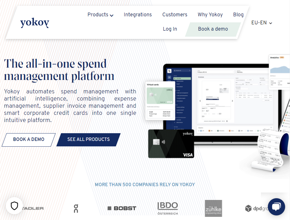 Yokoy: The all-in-one spend management platform.