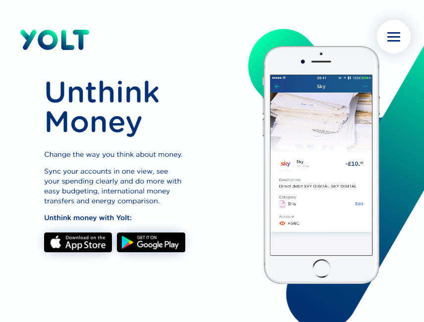 Yolt: A platform to manage your money in a smart and easy way in one App