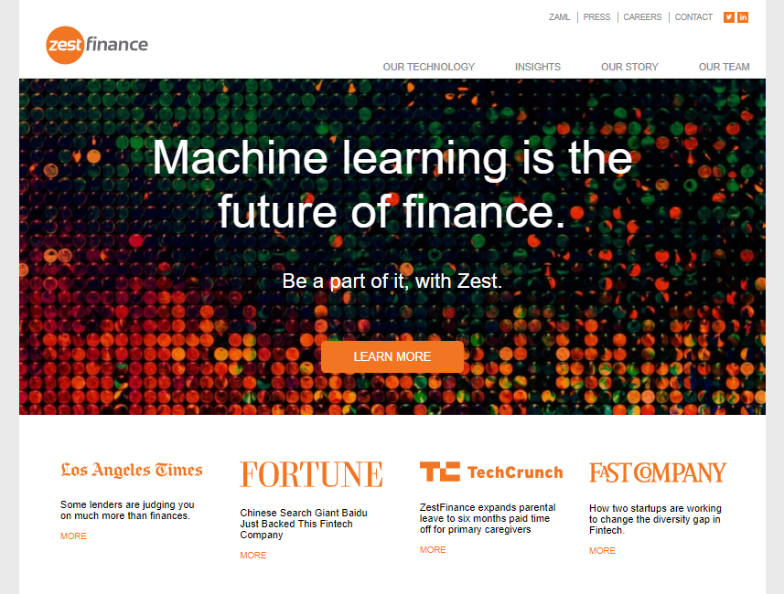 ZestFinance: Machine learning is the future of finance