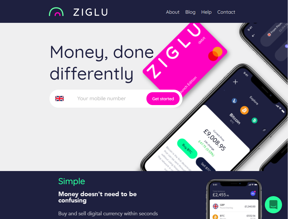 Ziglu: Money, done differently.