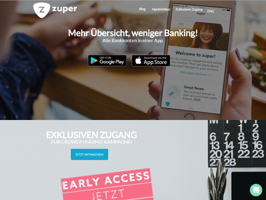 Zuper: It helps people take control of their finances using a smart ...